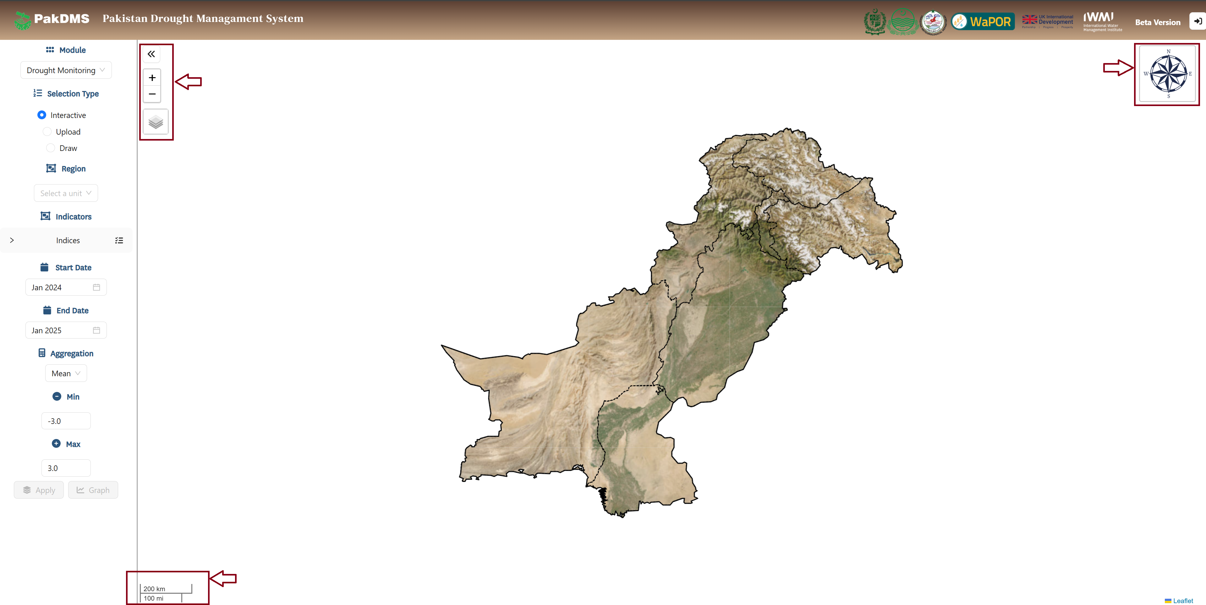 PakDMS - Pakistan Drought Management System