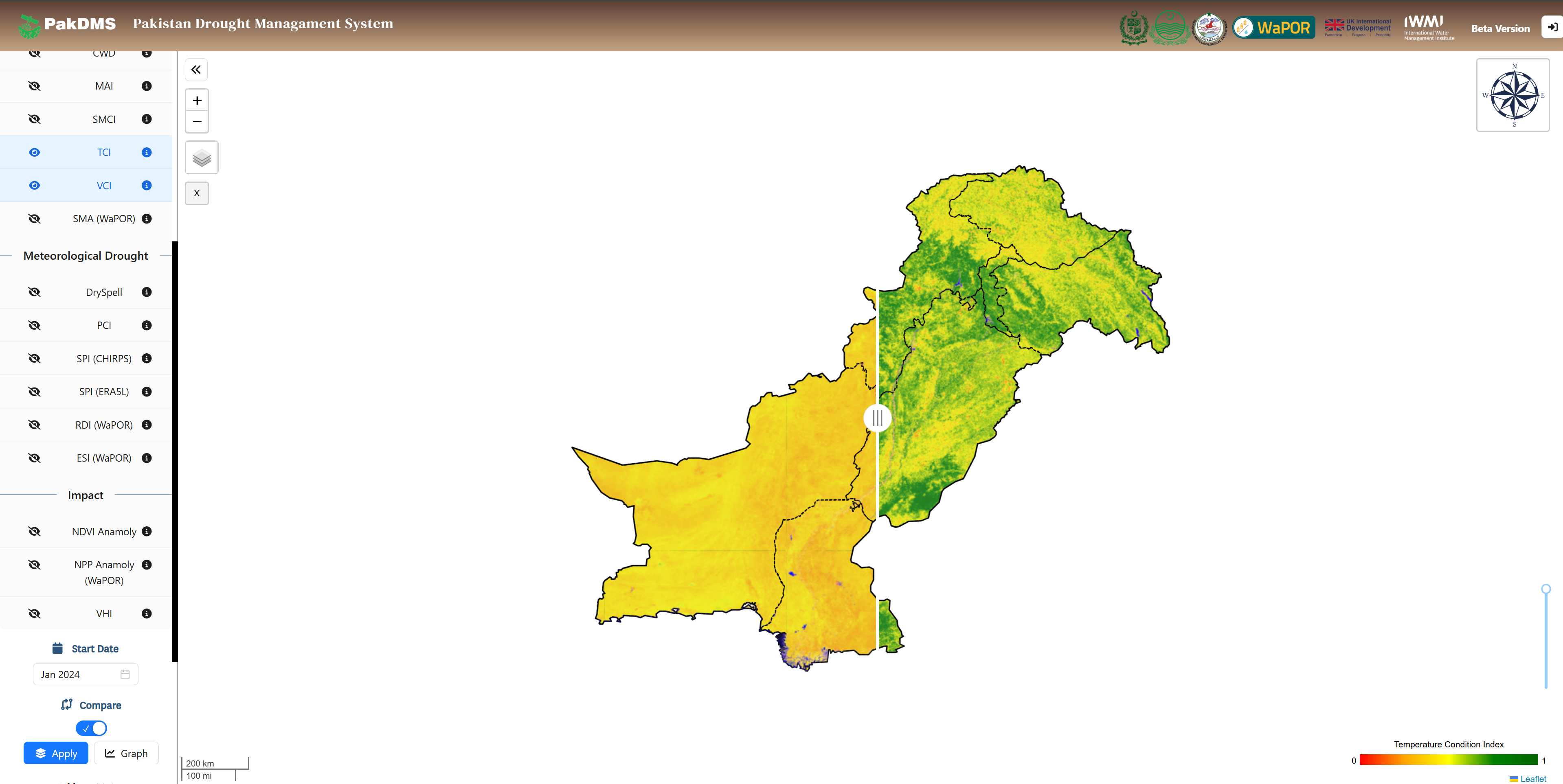 PakDMS - Pakistan Drought Management System